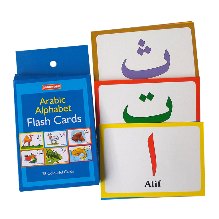 Arabic Alphabet Flash Cards - Um Anas - Islamic clothing, Hijabs, Abaya ...