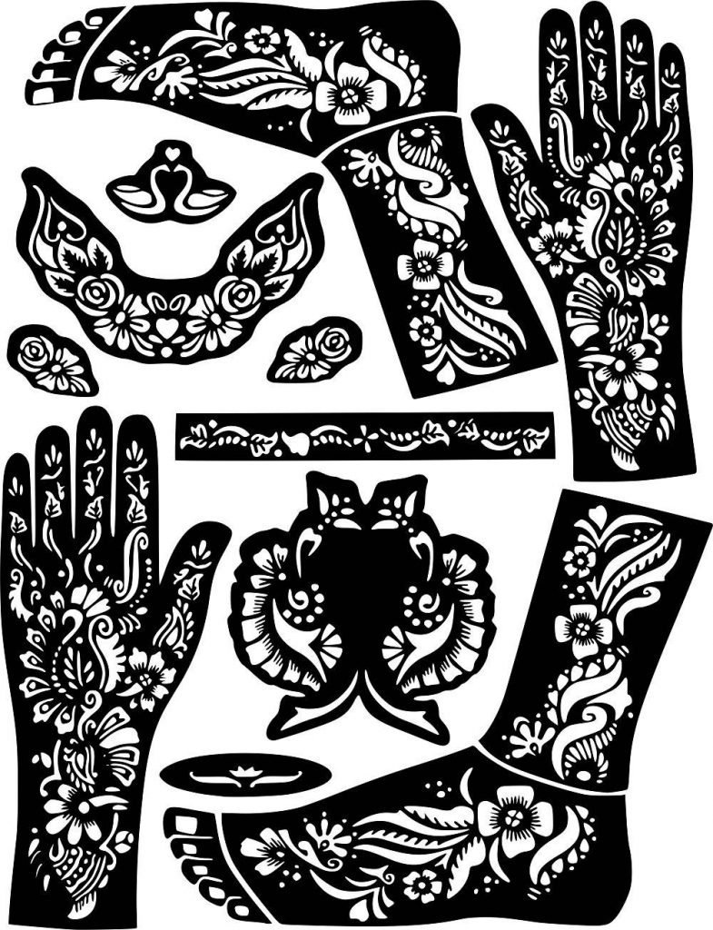 Henna Stickers – Um Anas – Islamic clothing, Hijabs, Abaya's, Kaftans